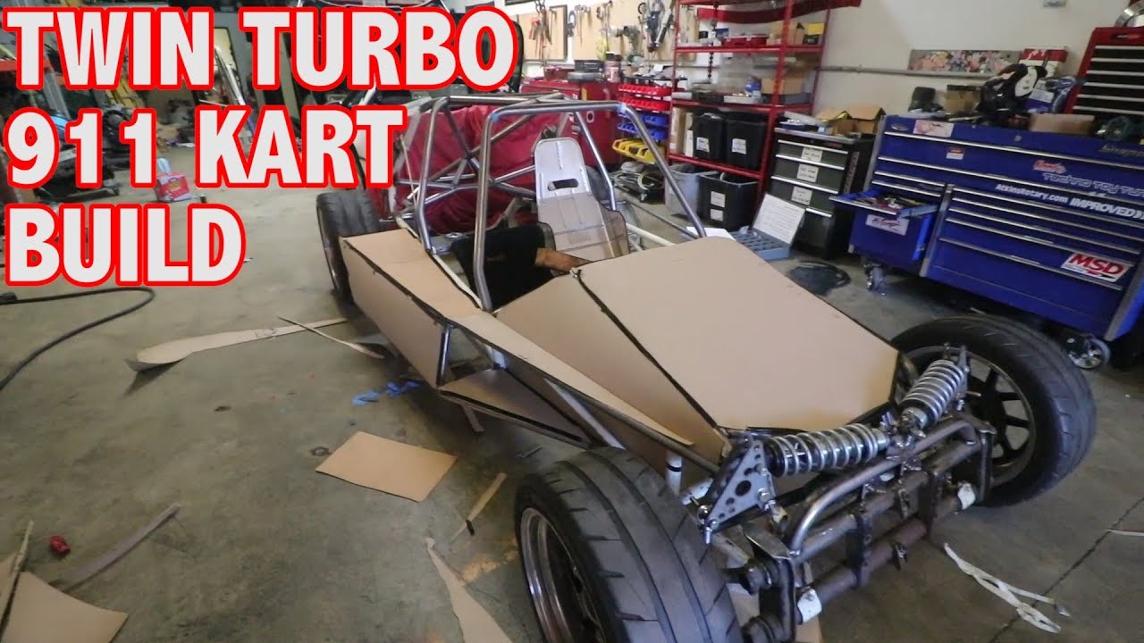 FIRST LOOK AT THE BODY WORK!! | Twin Turbo 911 Kart Build Ep 7 - YouTube