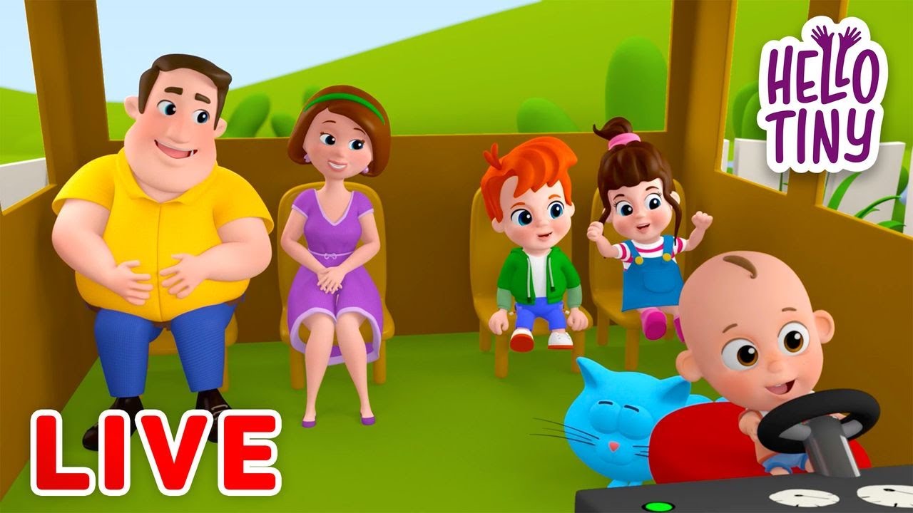[🔴LIVE ] Hello Tiny Best Kids Songs and Nursery Rhymes | Hello Tiny ...