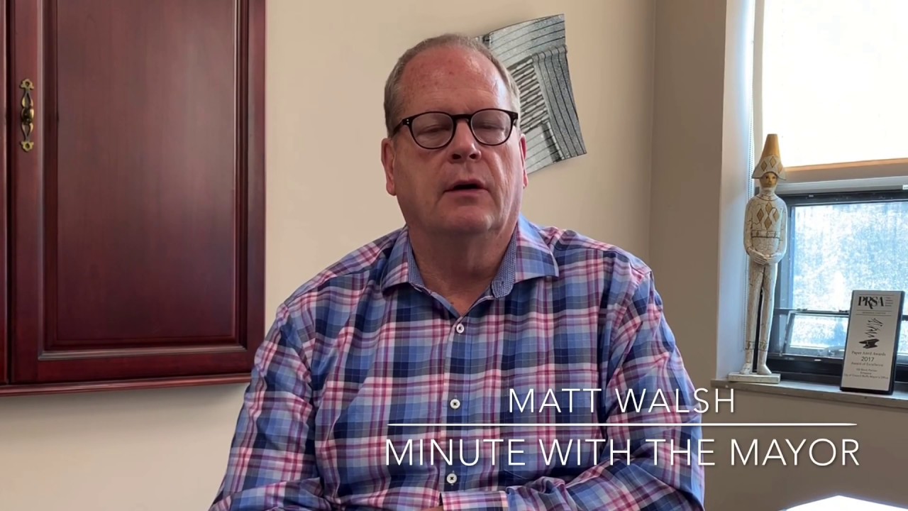 Minute with the mayor of Council Bluffs Iowa April 24, 2020 - YouTube