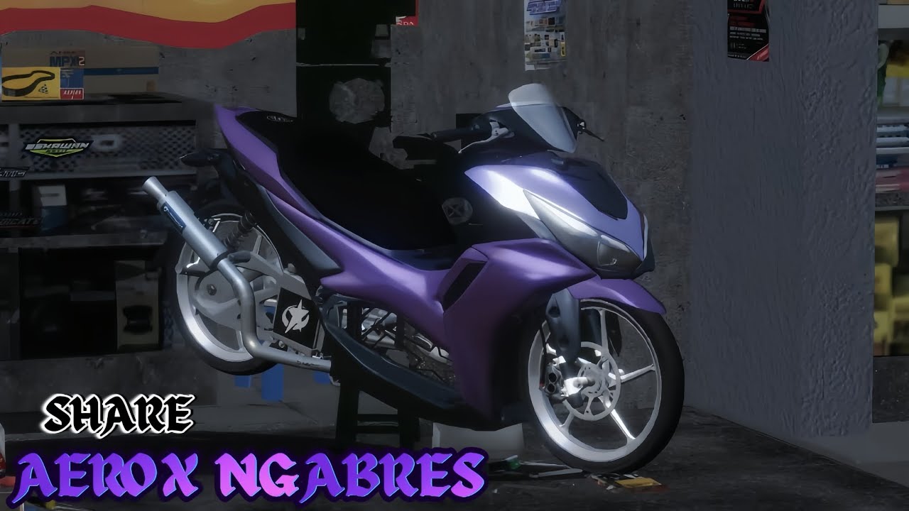 SHARE! AEROX NGABRES KATANYA || FOR GTA SA ANDROID - YouTube