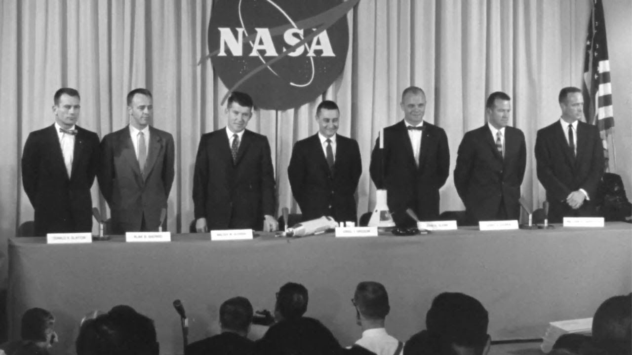 The Real Right Stuff: Introducing the Mercury Seven (Clip) - YouTube