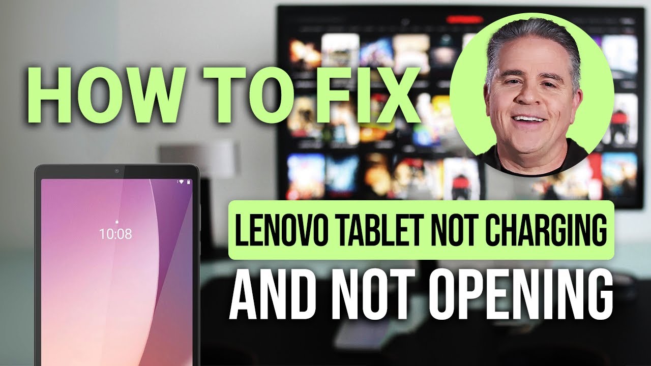 How To Fix Lenovo Tablet Not Charging & Turning On: Step-by-Step Repair ...