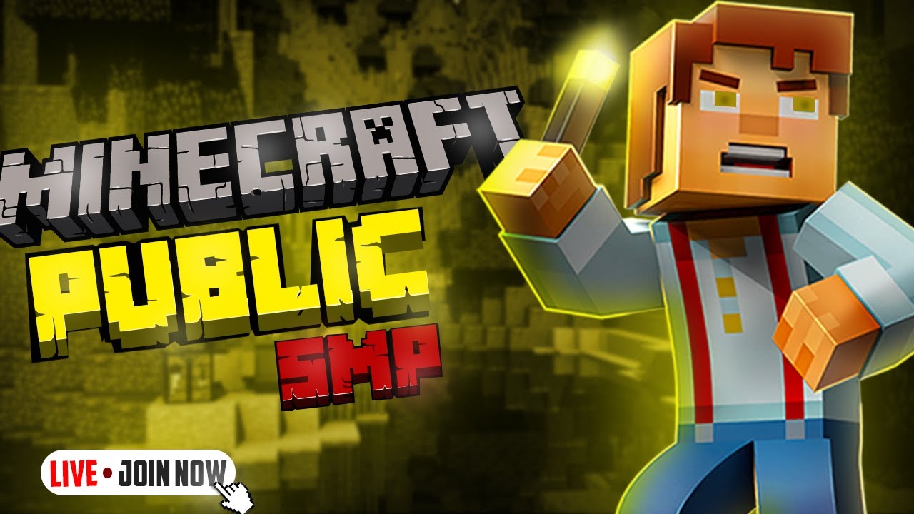 PLAYING MINECRAFT WITH VIEWERS 😉 PUBLIC SMP | FUN WITH FRIENDS AND ...