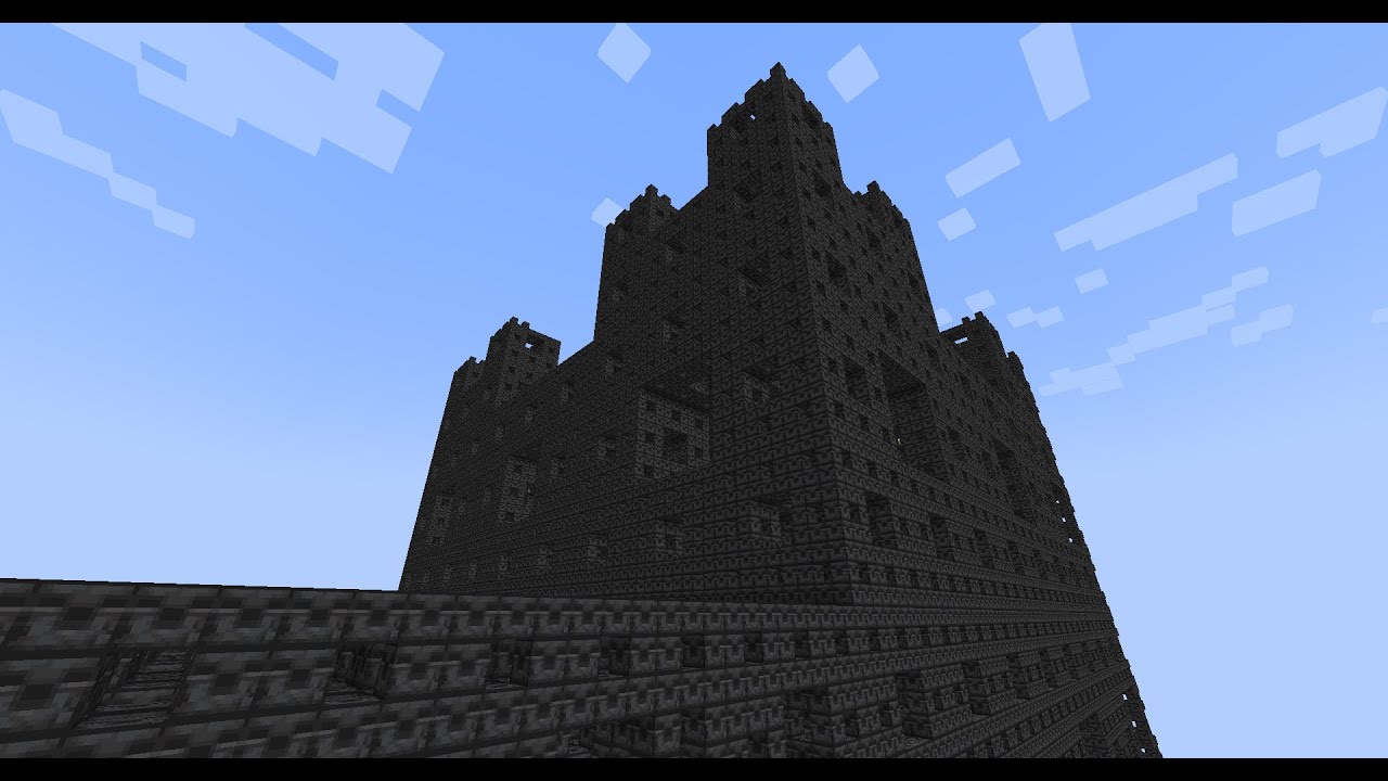 Minecraft | Let's Build A Menger Sponge | Performium Wild SMP - YouTube