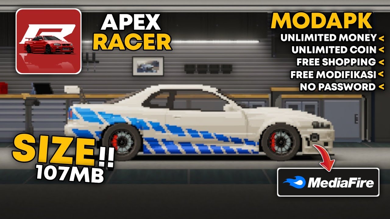 UPDATE! Apex Racer Mod Apk Terbaru V0.6.7 Unlimited Money & No Password ...