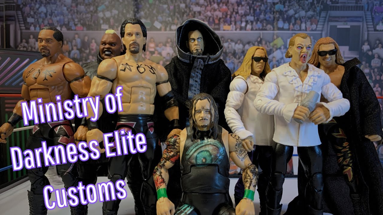 WWE Action Figure Showcase Ep 45 - Custom Matte Elite Ministry of ...