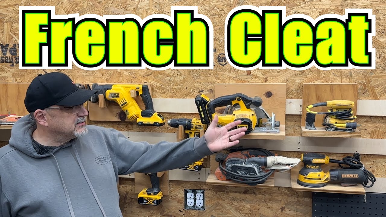 Easy Guide: How to Install a French Cleat for Shop Wall Organization ...