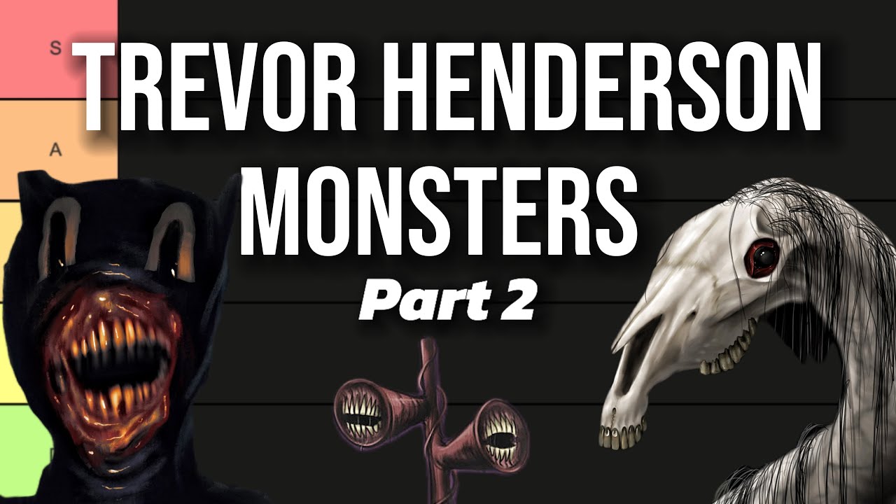 The Horrific Monsters of Trevor henderson (Part 2) - YouTube