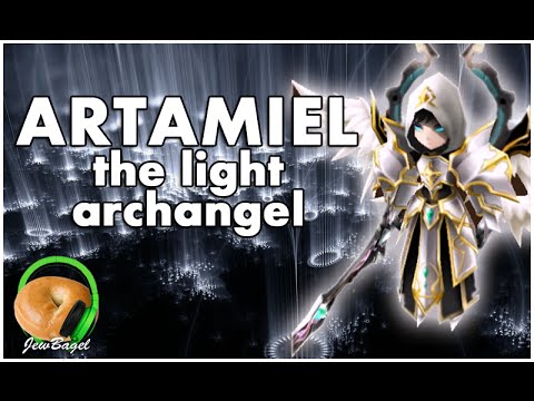 SUMMONERS WAR : Artamiel the Light Archangel - Gameplay Spotlight - YouTube