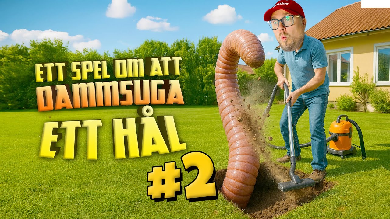 Ett spel om att dammsuga ett hål #2 - YouTube