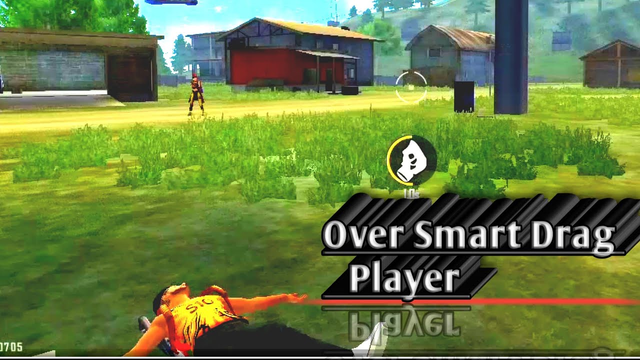Over Smart Drag Shot .Free Fire Gameplay .BaglariGaming - YouTube