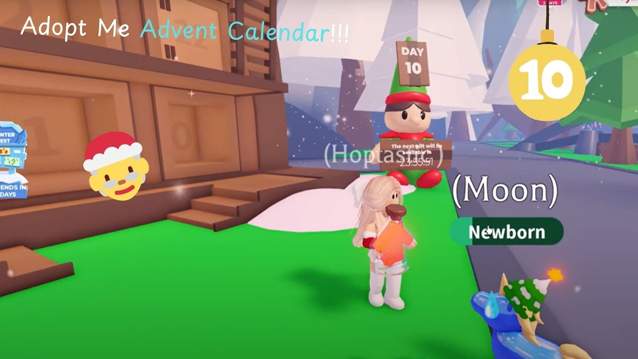 ADOPT ME ADVENT CALENDAR DAY 10!!! ️🎄🤩 - YouTube