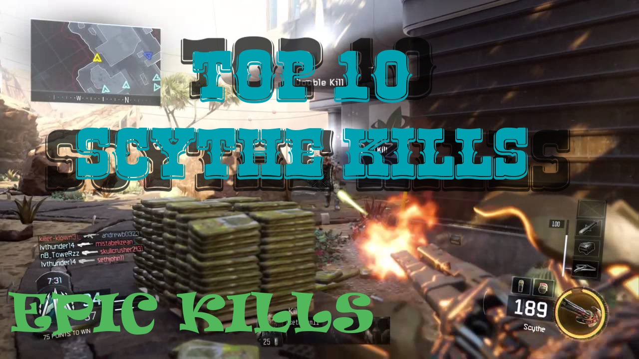 TOP 10 scythe kills and killcams IN BO3 - Ultra kill Epic kill [SCYTHE ...