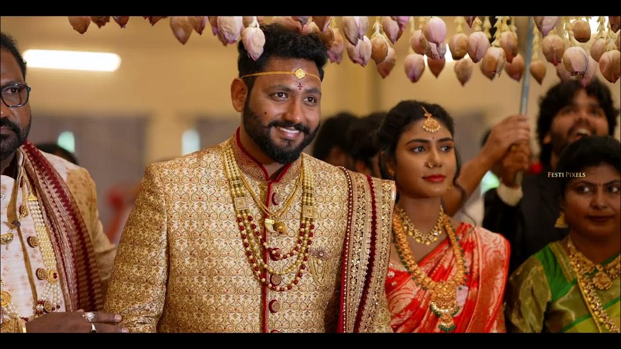 FESTIPIXELS || AKSHARA + SHASHANK WEDDING || WEDDING TEASER || 9848747777 - YouTube