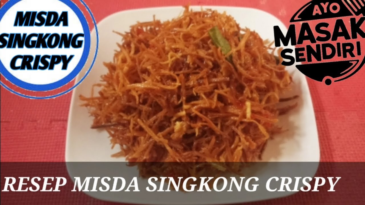 RESEP MISDA SINGKONG RENYAH - CARA MEMBUAT KERIPIK SINGKONG PEDAS MANIS ...