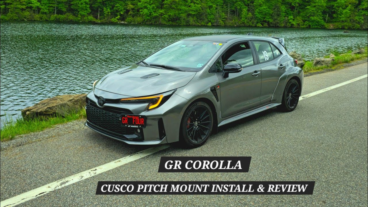 GR COROLLA Cusco Pitch Mount | GR Corolla Vlog #3 - YouTube