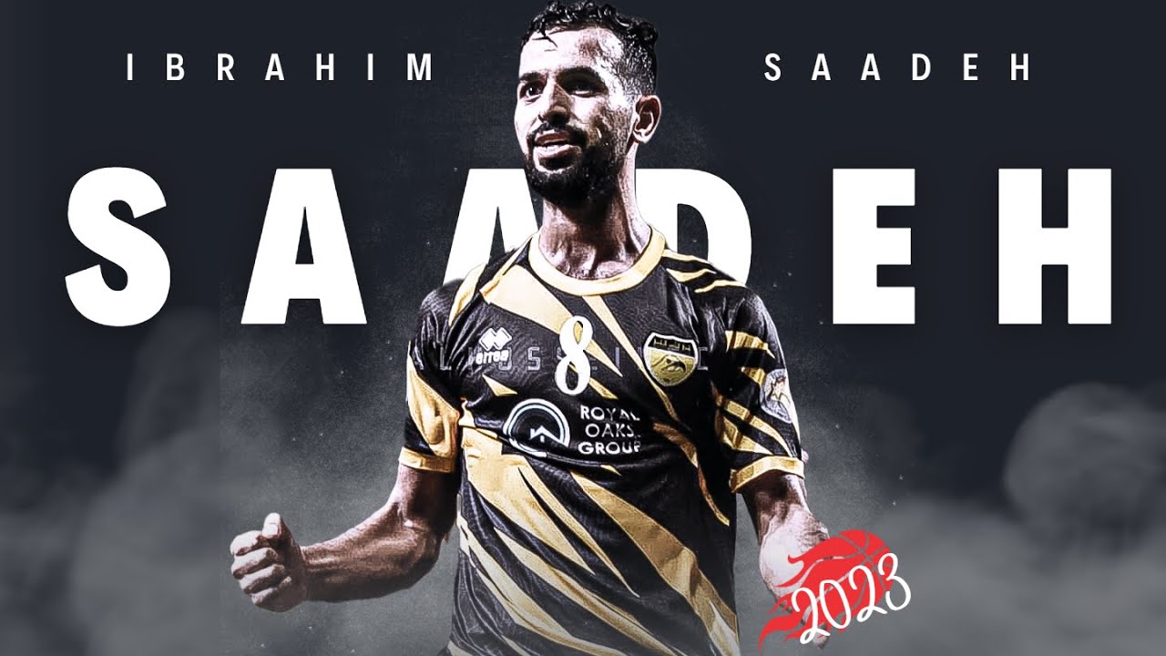IBRAHIM SAADEH Best Skills, Goals & Assists|With AL HUSSEIN IRIBD ...
