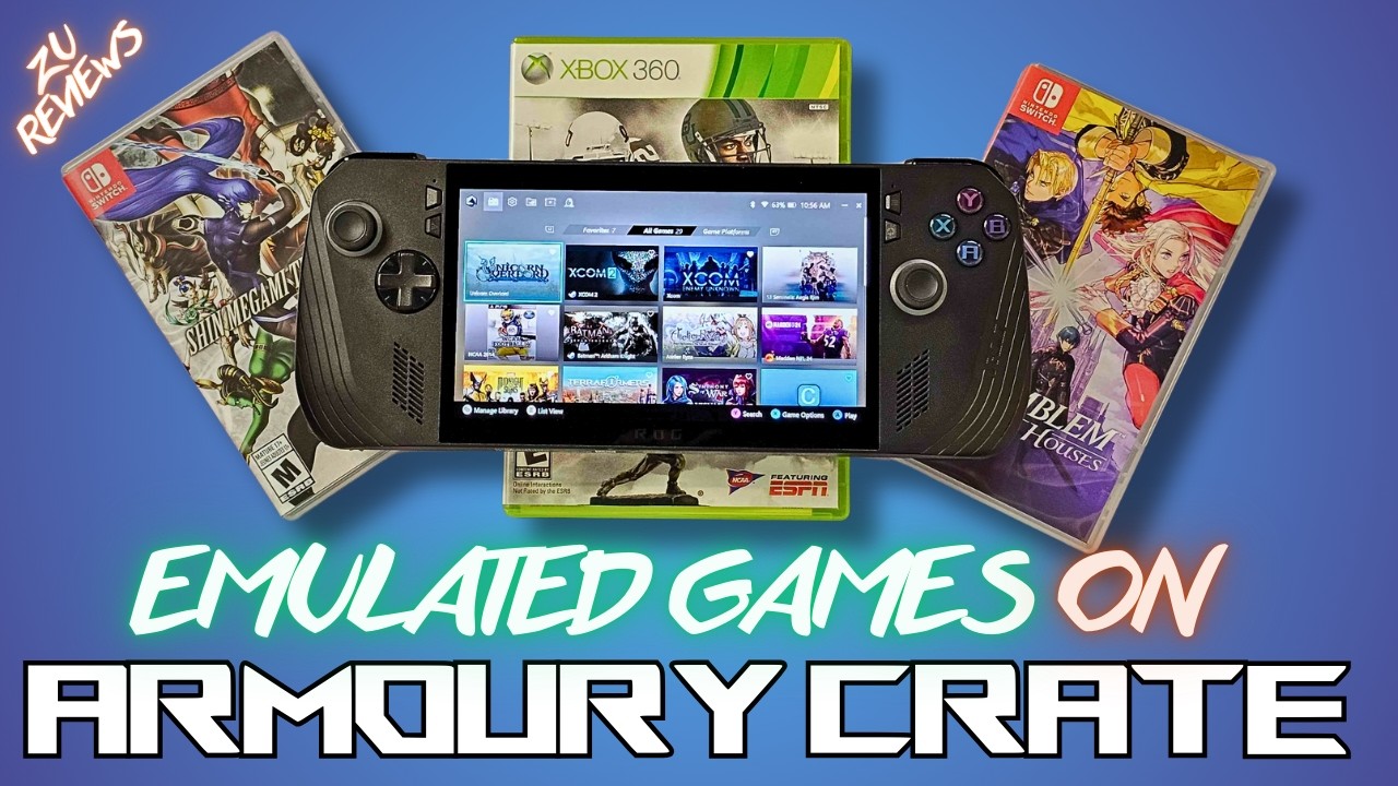 Launch Emulated Games DIRECTLY From ARMOURY CRATE (Ally/X Guide) - YouTube