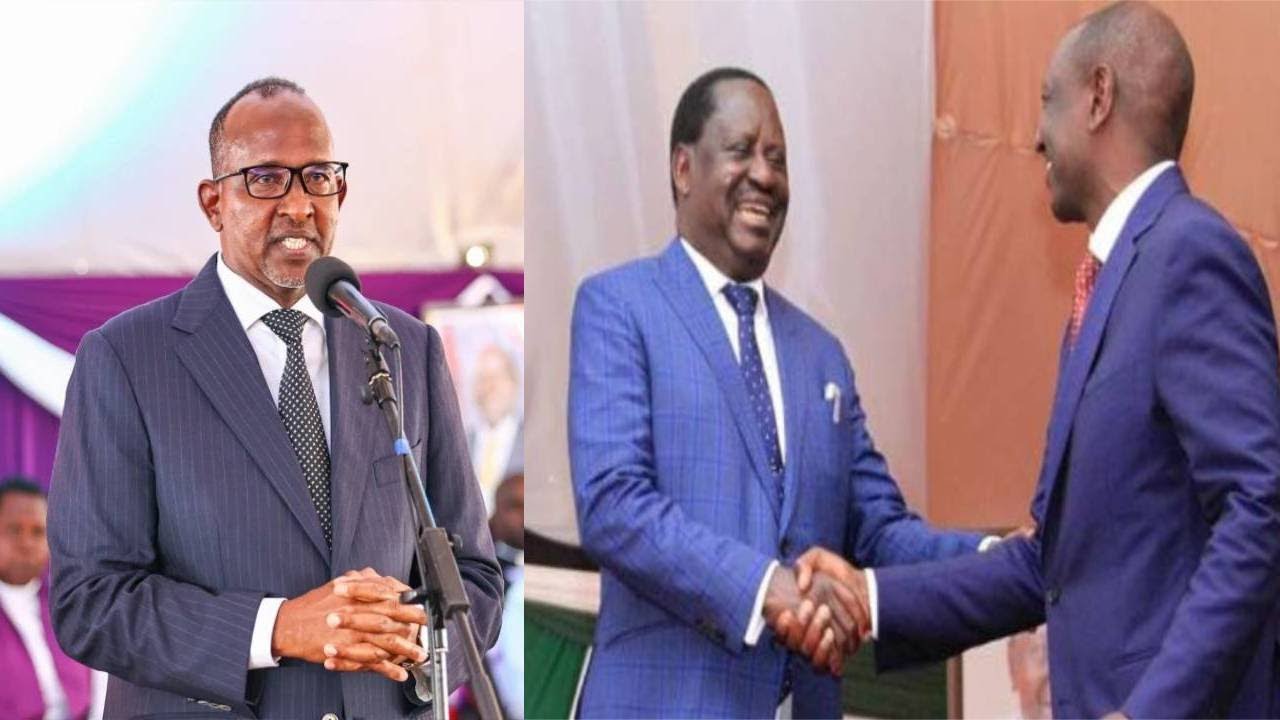 LISTEN TO WHAT CS ADEN DUALE SAID AFTER RAILA JOINING PRESIDENT RUTO ...