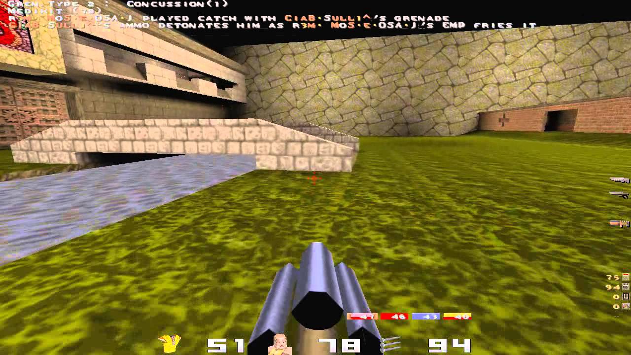 Quake Team Fortress (QWTF) - r3m vs. Clan in a Box III, pt. 2 - YouTube