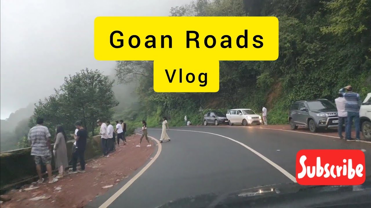 Goa Road Trip Vlog Part -1 #goa #beach #ghat #roads #driving #viral # ...