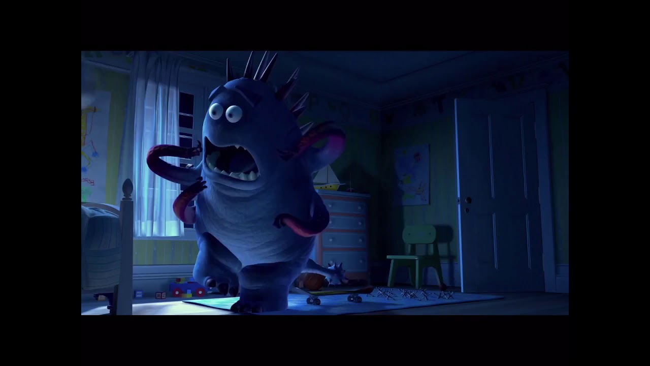 Monsters inc scare simulator high speed - YouTube