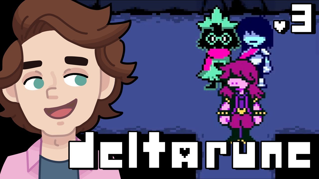 Okay... this made me SAD - Deltarune Chapter 1 (Blind) - Part 3 - YouTube