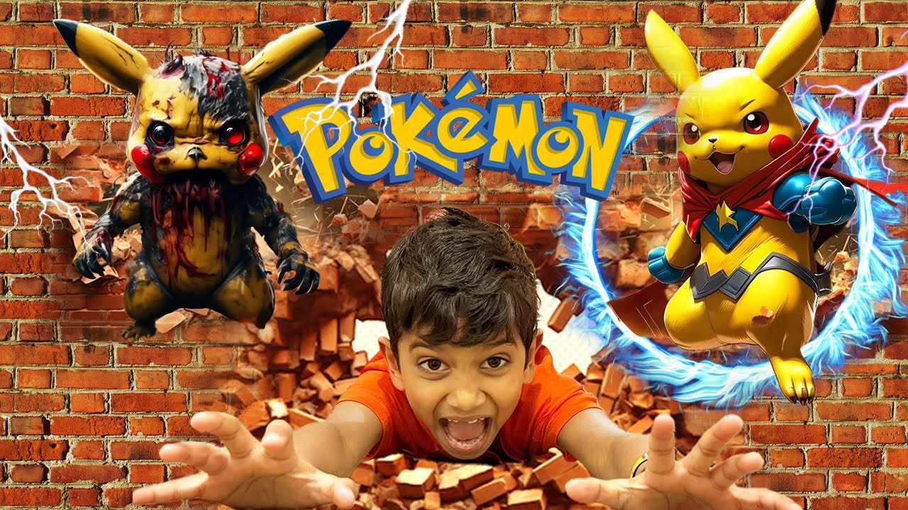 Win the Game and Find Pikachu & Pokémon to Break the Wall ! 🧱⚡🎮 ...