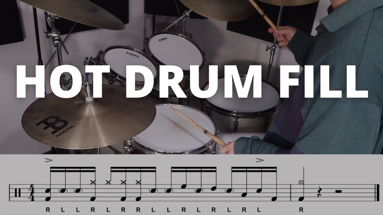Here's a HOT Drum Fill - Quick Drum Lesson - YouTube