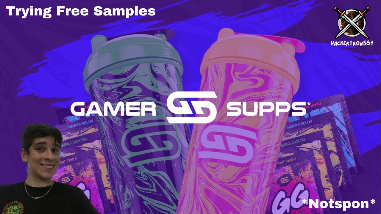 Trying Free Gamer Supps Samples - YouTube