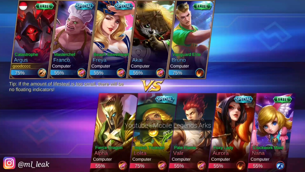 Full Gameplay | New Argus Elite Skin - Catastrophe | Mobile Legends ...