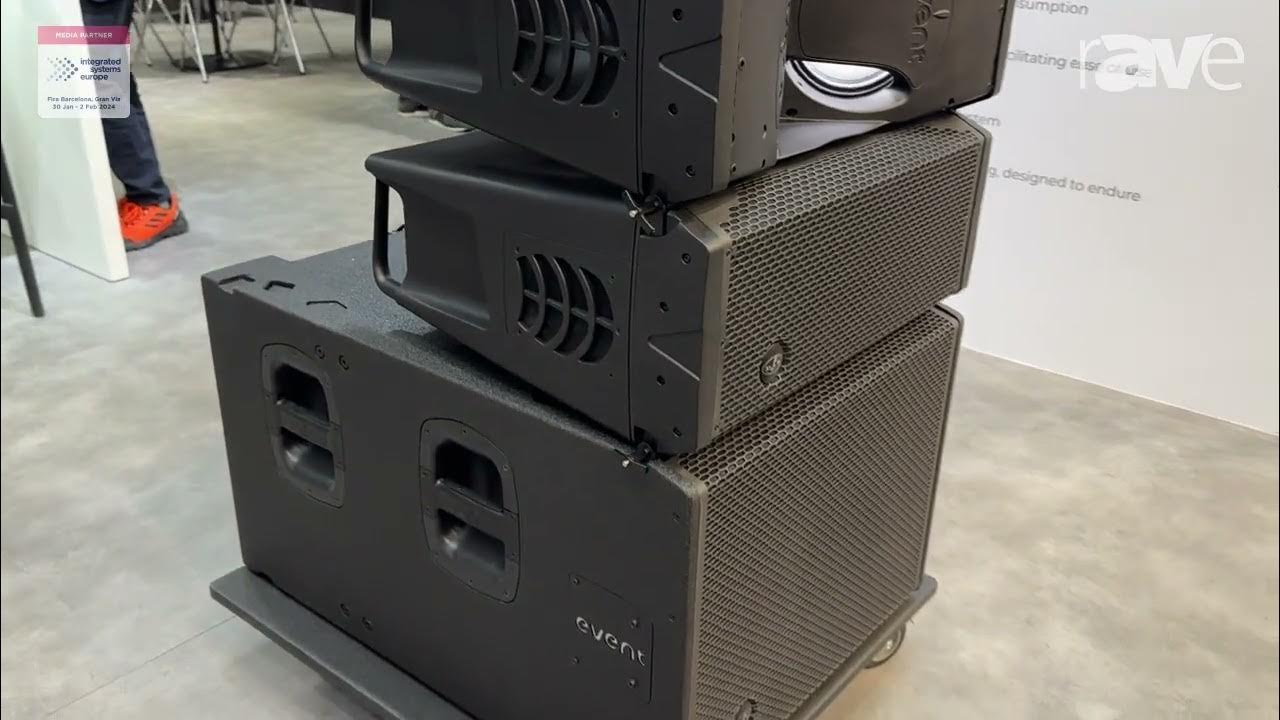 ISE 2024: DAS Audio Launches Event 28A and Event 118A Line Array Speakers - YouTube