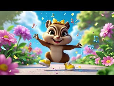 🐿️💃 The Baby Chipmunk’s Bouncy Dance! | Nursery Rhymes & Kids Songs ...