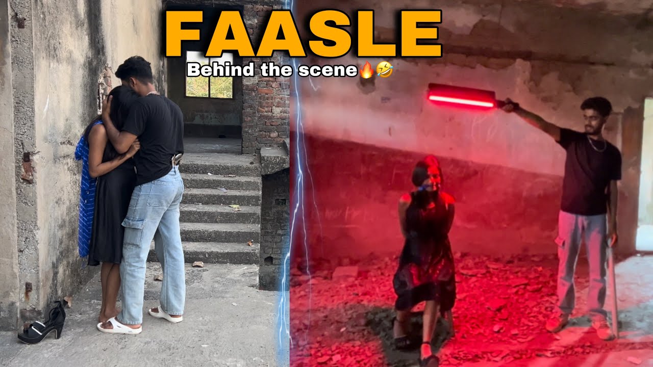 Faasle full vlog || Behind the scene || popper vishal vlog - YouTube