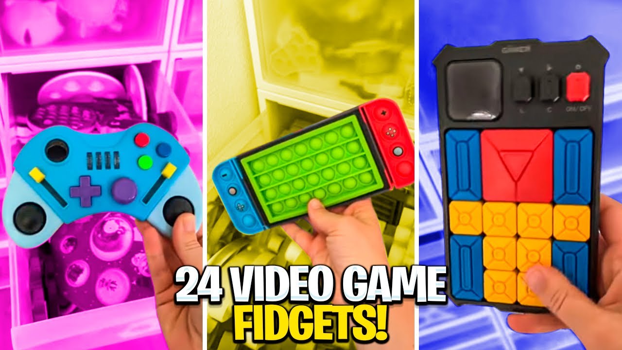 I Bet You Don’t Have 24 Video Game Fidgets! 🎮 Mrs. Bench - YouTube