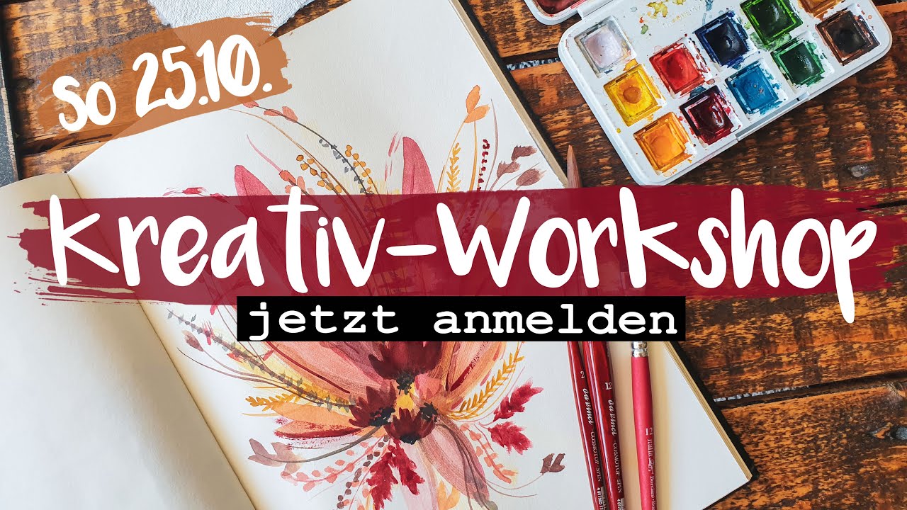 Kostenloser Kreativ-Workshop Sonntag 25.10. - Jetzt anmelden und online ...
