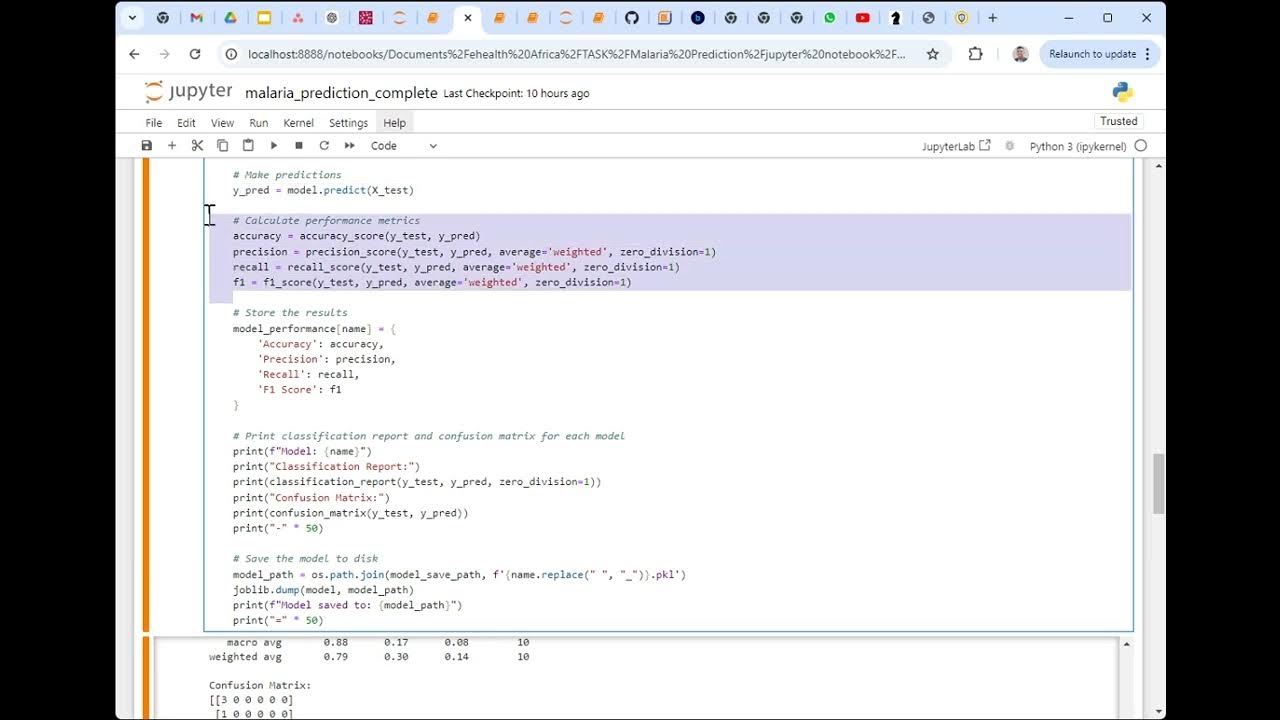 Python Machine Learning - Predicting Malaria Cases in Africa - YouTube