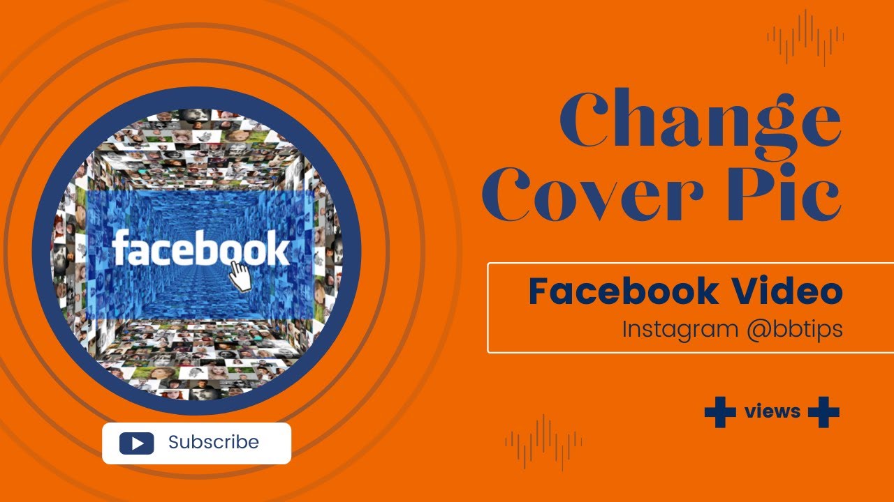 how to change cover photo in video of facebook timeline - YouTube