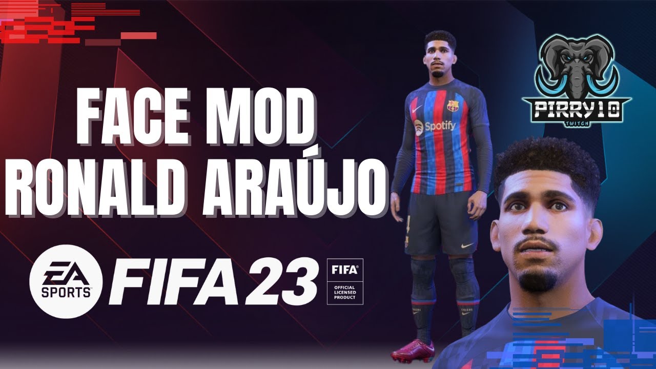 Face Mod Ronald Araújo FIFA 23 - YouTube