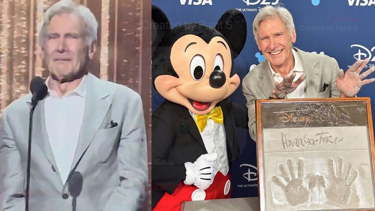 Harrison Ford 'Embarrassed' By His Tears At 'Disney Legend' Tribute ...