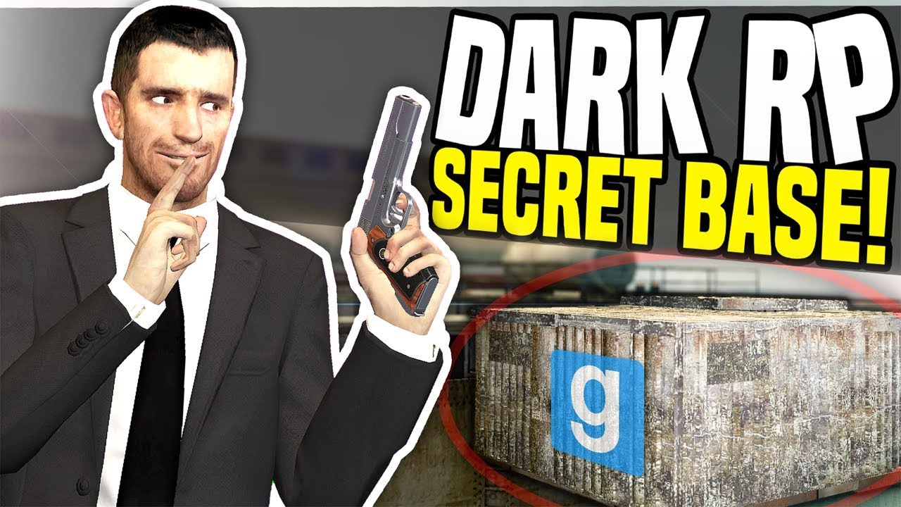 SECRET BASE - Gmod DarkRP | Stealing Neighbours Printers! - YouTube