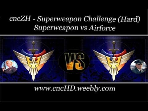 ZH Challenge - Superweapon vs Airforce (2) - [Hard] - YouTube