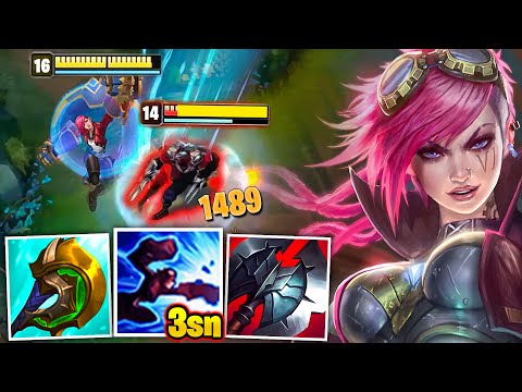 AŞIRI BOZUK Vİ BUİLDİ (3 SN Q) | SKT’NİN ORMANCISI BİLE OYNUYOR!! | KassadinsCreed