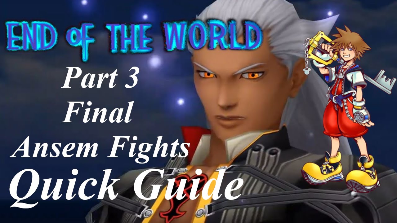 Kingdom Hearts 1 Final Mix - Quick World Guide - End of the World ...