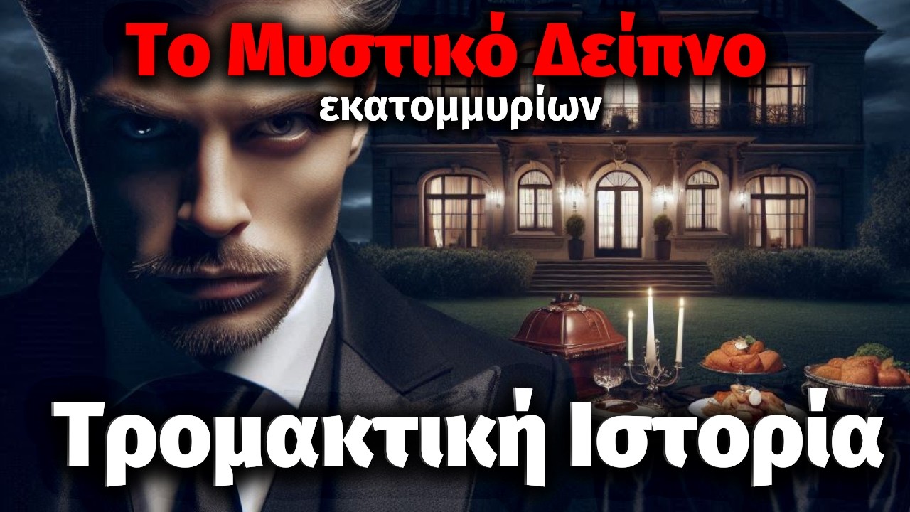 Το Μυστικό Δείπνο εκατομμυρίων - Τρομακτική Ιστορία #τρομακτικές # ...