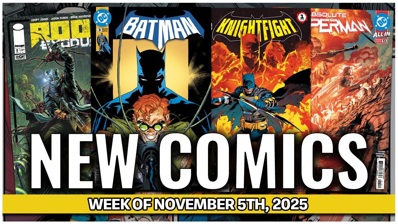 New Comic Book Previews 11/5/2025 - A Double Dosage of Batman! - GC Blog