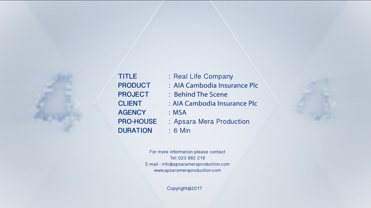 AIA Real Life Company TVC - BEHIND THE SCENE - YouTube