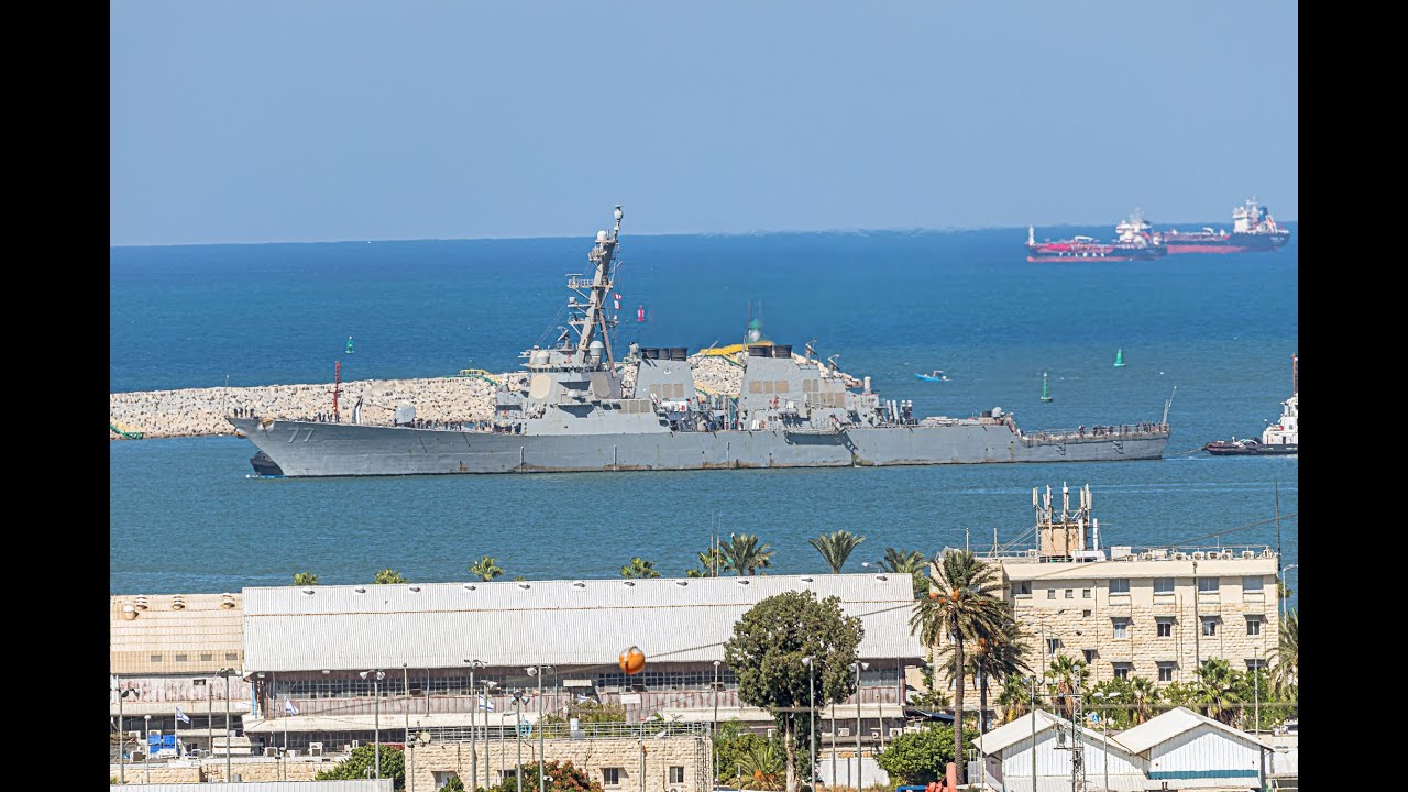 US Navy Visiting Haifa after 3 years - YouTube