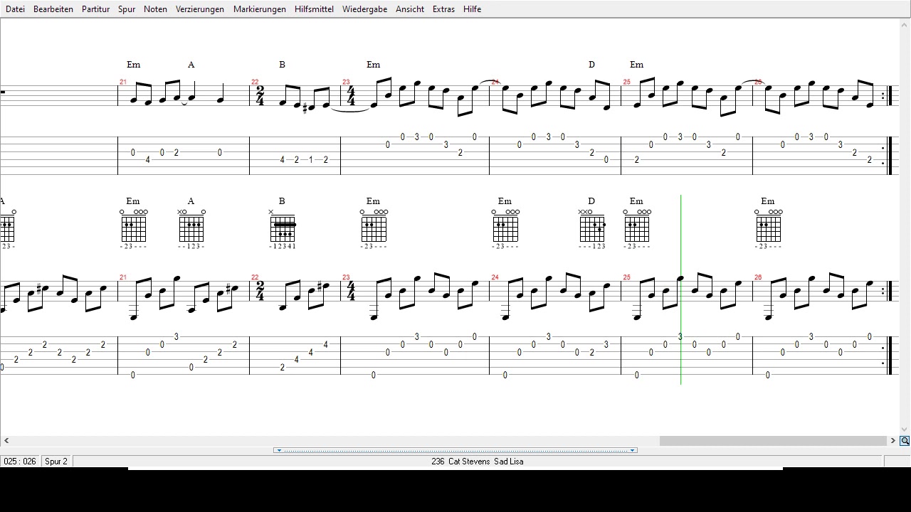 Cat Stevens - Sad Lisa - Tabs - YouTube
