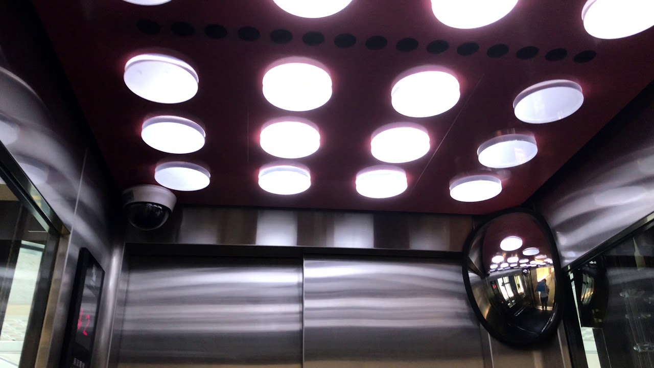 Talking GFC MRL traction elevator @ Taoyuan International Airport ...